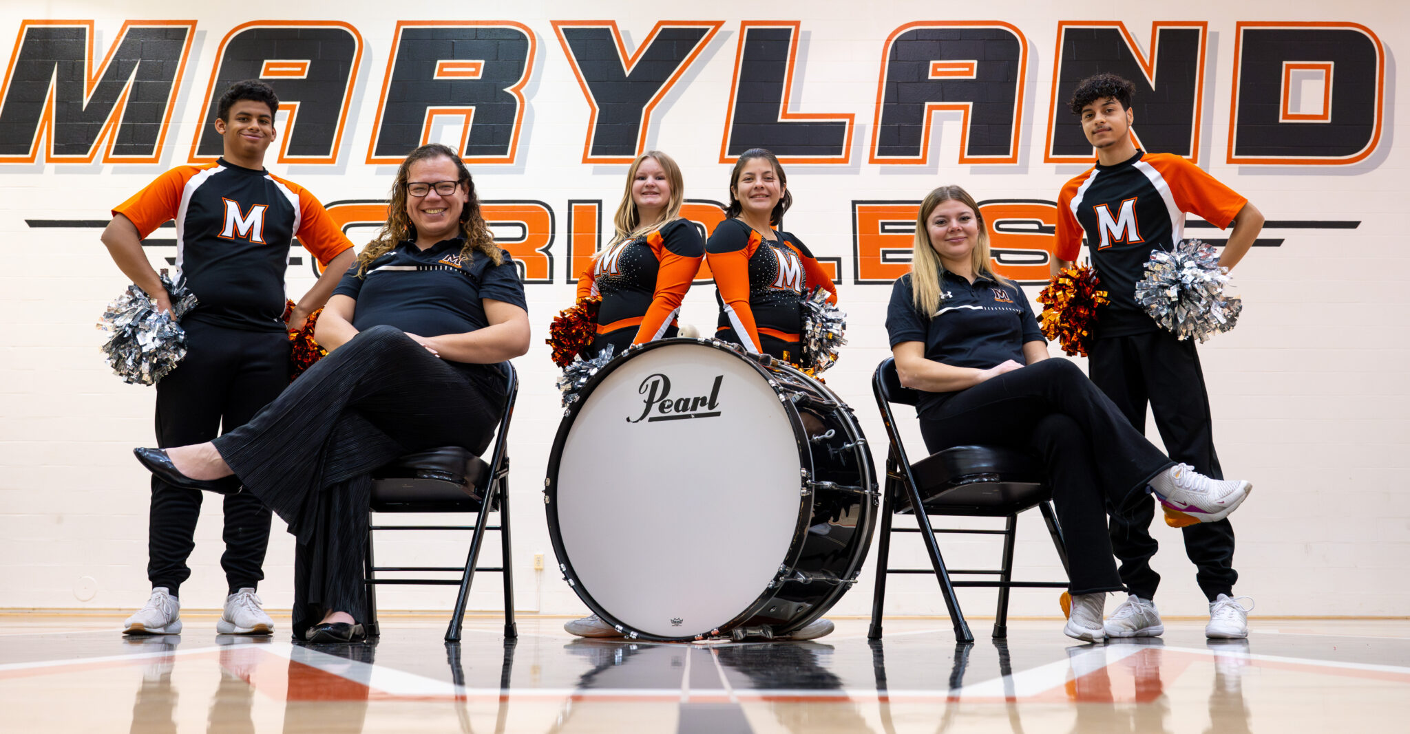 Maryland School for the Deaf Cheerleading - Clerc Classic XXII